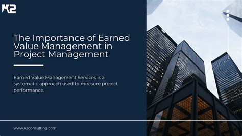 Importance Of Earned Value Management Services Ppt