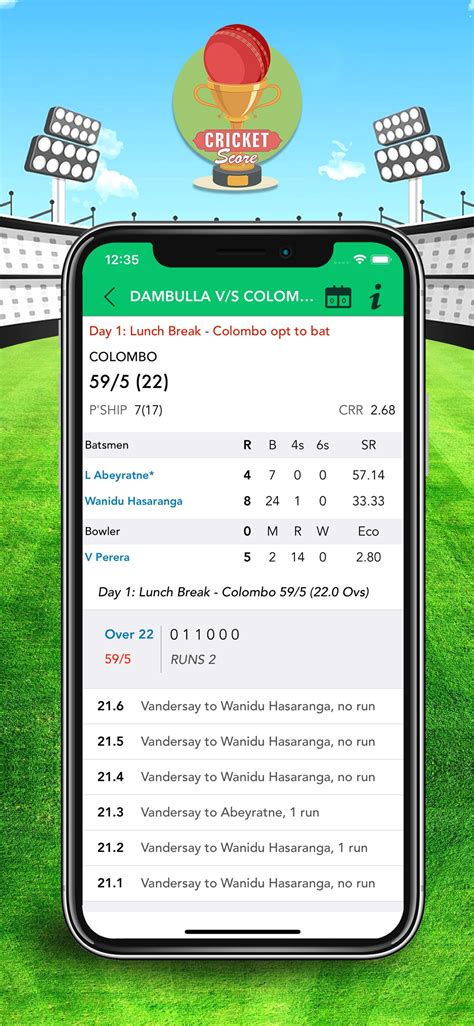 Live Match Cricket Score Ios App Source Code By V2ideas Codester