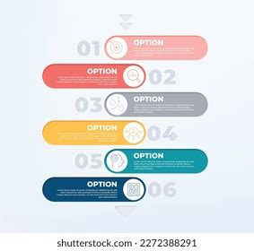 Process Step Infographic Template Stock Vector Royalty Free Shutterstock
