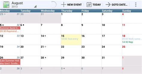 Android How To Set Calendarview Date With Text Stack Overflow
