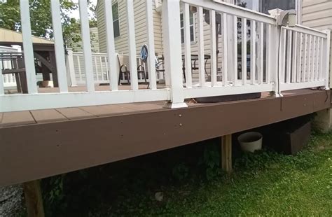 Makeover Monday Timbertech Dark Cocoa Deck In Pasadena Maryland