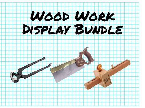 Dandt Workshop Tools Displays Bundle Teaching Resources
