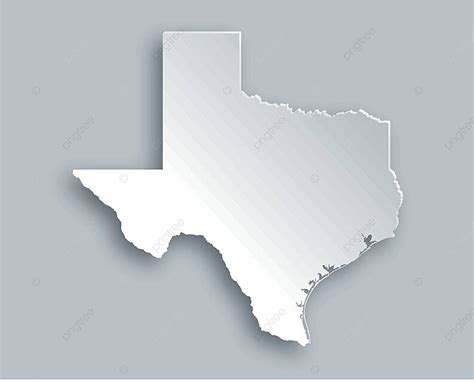 Map Of Texas Isolated Vector State Vector Isolated Vector State Png And Vector With
