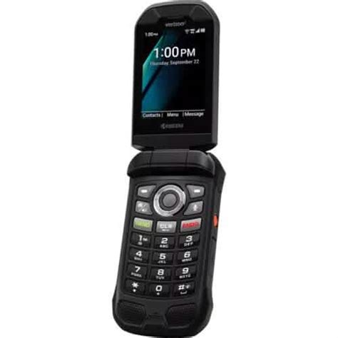 Kyocera Duraxv Extreme Plus E4811 Rugged 4g Lte Flip Basic Cell Phone