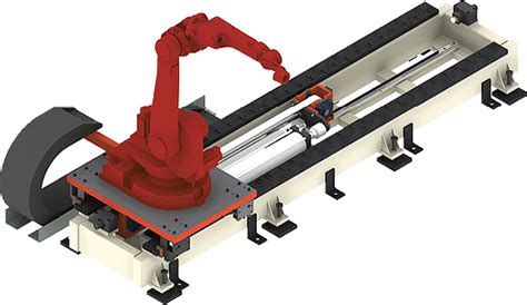 Designing Seventh Axis Linear Motion Tracks For Robotic Positioning