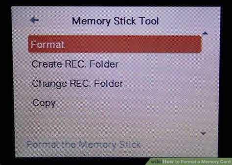 Ways To Format A Memory Card WikiHow