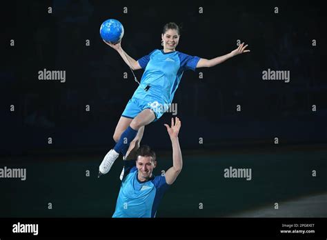 Moscow Figure Skaters Anastasia Mishina And Alexander Gallyamov