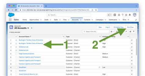 Flows Use Flows To Bulk Update Records From List View In Salesforce