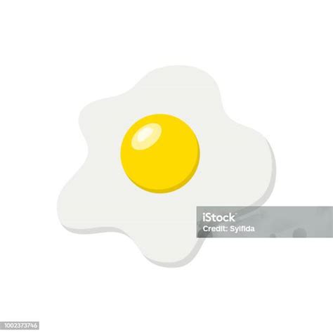 흰색 배경에 고립 된 스크램블 계란 후 라 색깔 벡터 일러스트 레이 션 0명에 대한 스톡 벡터 아트 및 기타 이미지 0명 귀여운 달걀 Istock