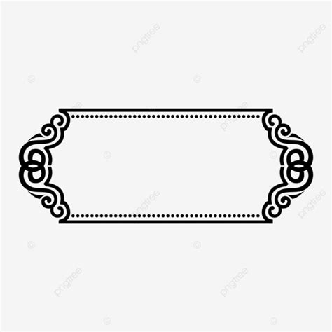 큰 제목 프레임 장식 테두리 텍스트 장식 장식적인 Png 일러스트 및 Psd 이미지 무료 다운로드 Pngtree