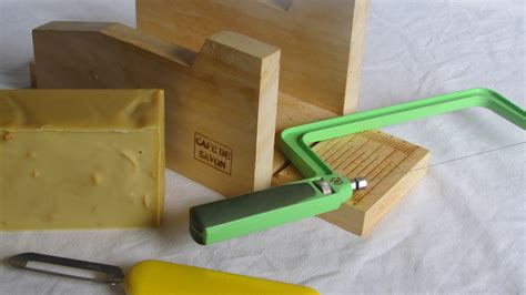 Jenora Soaps Cutting Bars Of Soap From Logs