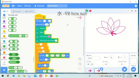 Cách Vẽ Hình Hoa Sen Trong Scratch Hướng Dẫn Chi Tiết Và Sáng Tạo