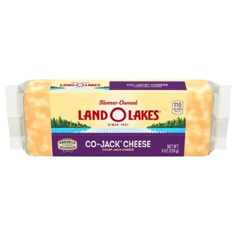 Land O Lakes Colby Jack Cheese Chunk 8 Ounce 14 Per Case