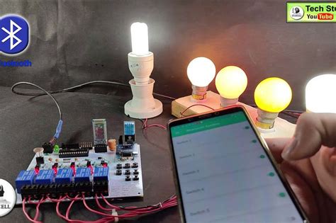 how to make smart home using arduino control relay module trybotics