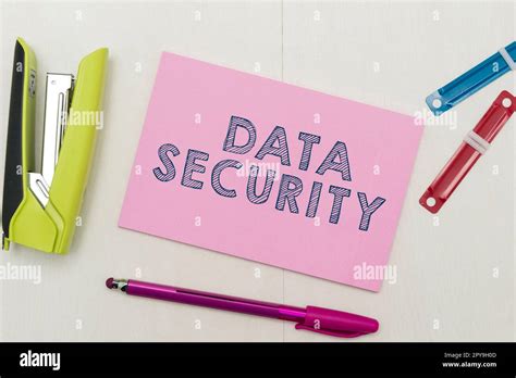 Writing Displaying Text Data Security Concept Meaning Confidentiality