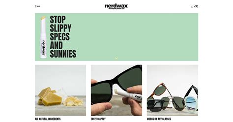 Nerdwax Original Glasses Wax Stop Slipping Glasses