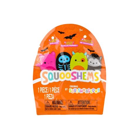 Squishmallows Squooshems Squishy Halloween Squad Blind Bag 6 Designs