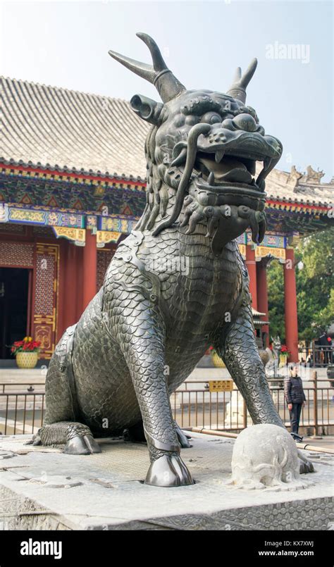 Chinese Qilin Statue