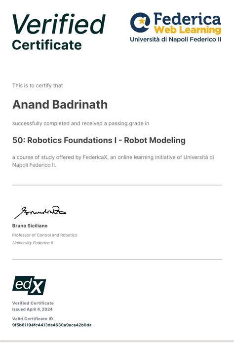 badrinath anand on linkedin robotics automation edx continuouslearning