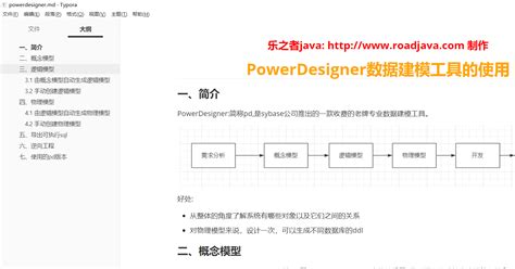 Powerdesigner数据建模工具的使用 概念模型 逻辑模型 物理模型 乐之者java