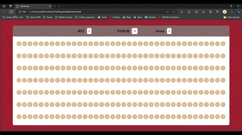 How To Create A Bubble Game Using Html And Css Archit Aggarwal Posted On The Topic Linkedin
