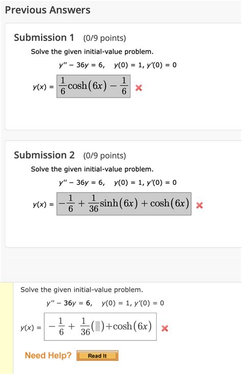 Solved Solve The Given Initial Value Problem Y Chegg