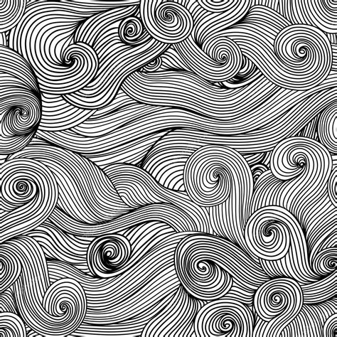 Seamless Waves Texturewavy Background — Stock Vector © Markovka 22173003