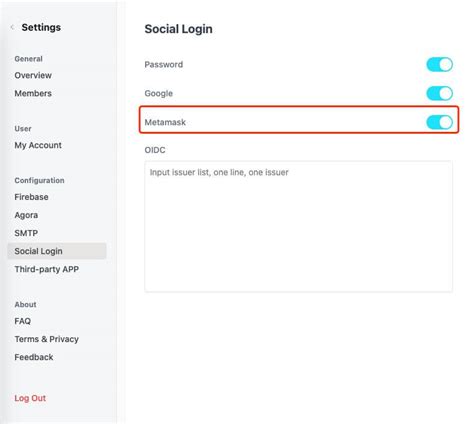 Metamask Login Vocechat
