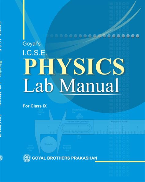 Goyals Icse Physics Lab Manual For Class 10