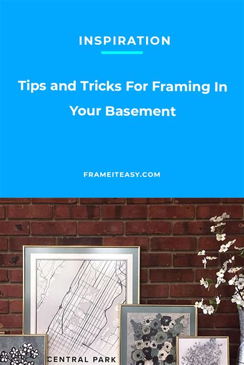 Tips And Tricks For Adding Framed Art To Your Basement