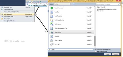 Citputer How To Create Web Service And Consume Web Service In Web Page
