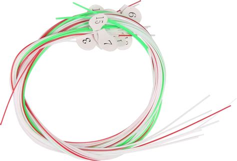 Mxfans 16x Lyra Harp Nylon Strings For 16 String Lyre Replacement Accessories Bigamart