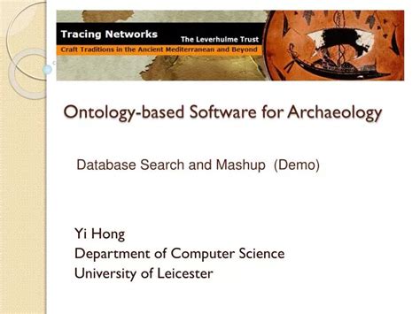 Ppt Ontology Based Software For Archaeology Powerpoint Presentation Free Download Id 2364596