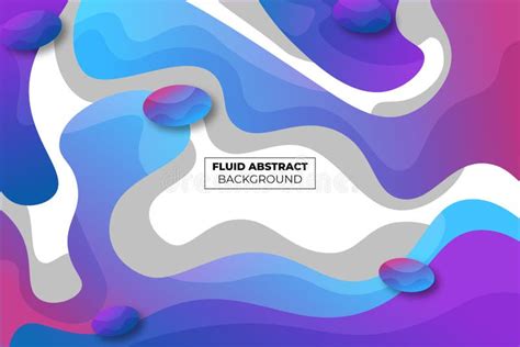 Gradient Abstract Background Design Fluid Shape Stock Vector Illustration Of Colorful Shape