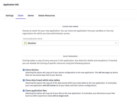 Platform Update Application Clone Time Series Expressions Workflow
