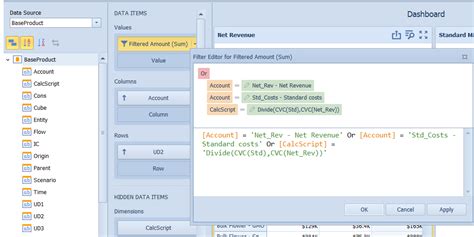 Basic Question About Bi Viewer And Cube View Md Data Source Column