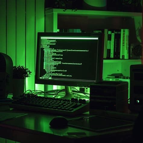 Free Coders Nighttime Setup Image Download At Stockcake