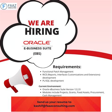 Kashif Saif On Linkedin Hiring Oracle Ebs Oracleebs Ebusiness Contract Openvisa C2c