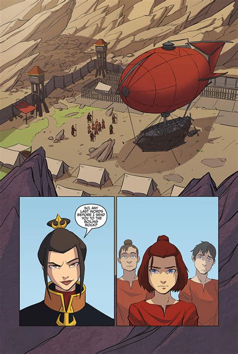 New Avatar The Last Airbender Graphic Novel Digs Deeper Into Sukis