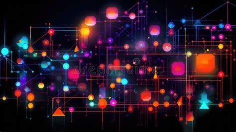 Futuristic Metaverse And Blockchain Technology Network Concept With Digital Cubes Blocks In