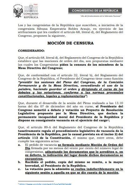 Sergio Aq On Twitter AtenciÓn Silvanaroblese Presento Moción De