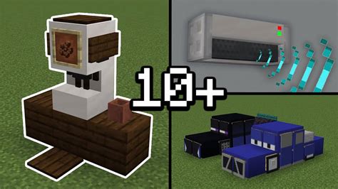 10 Build Hacks In Minecraft 9 Youtube