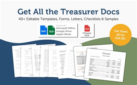 Nonprofit Treasurer Forms And Templates A Tip From Cyndi Moneyminder
