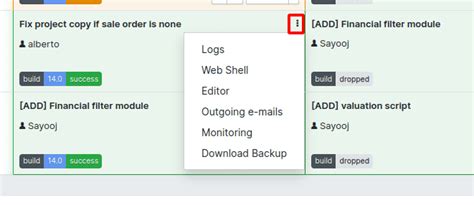 Ch Managing Branches Odoo Sh Odoo Development Book