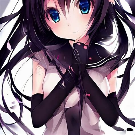 Girl With Black Hair By Krzychumen On Deviantart