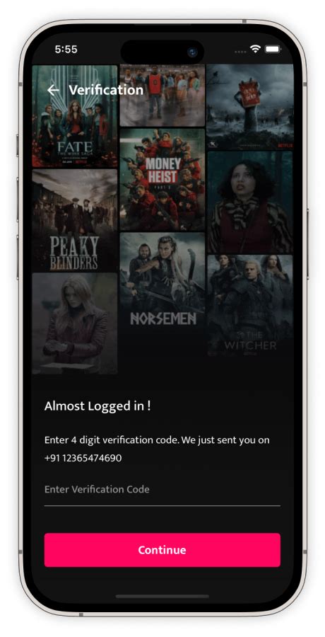 Movie Series Video Streaming App Template In React Native Cli Netflix Clone Template By