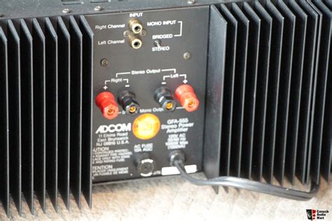 Adcom Gfa 555 Photo 1434345 Uk Audio Mart