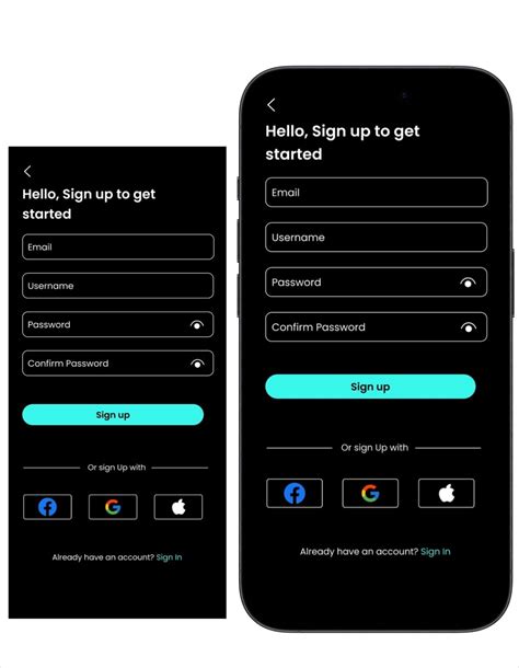 Rose Awotunde On Linkedin A Simple Sign Up Form Do You Use Autolayout To Create Form On