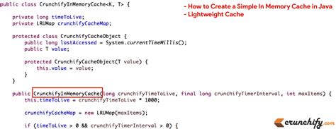 How To Create A Simple In Memory Cache In Java Best Lightweight Java Cache Crunchify