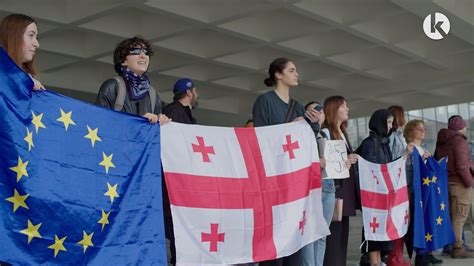 არა რუსულ კანონს ახალგაზრდებმა თელავში აქცია გამართეს Youtube